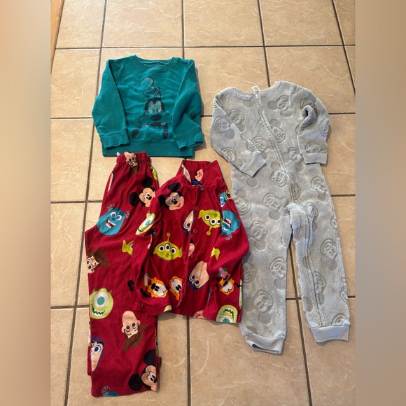 Disney | Pajamas | Disney Character Pajama Set Bundle | Poshmark